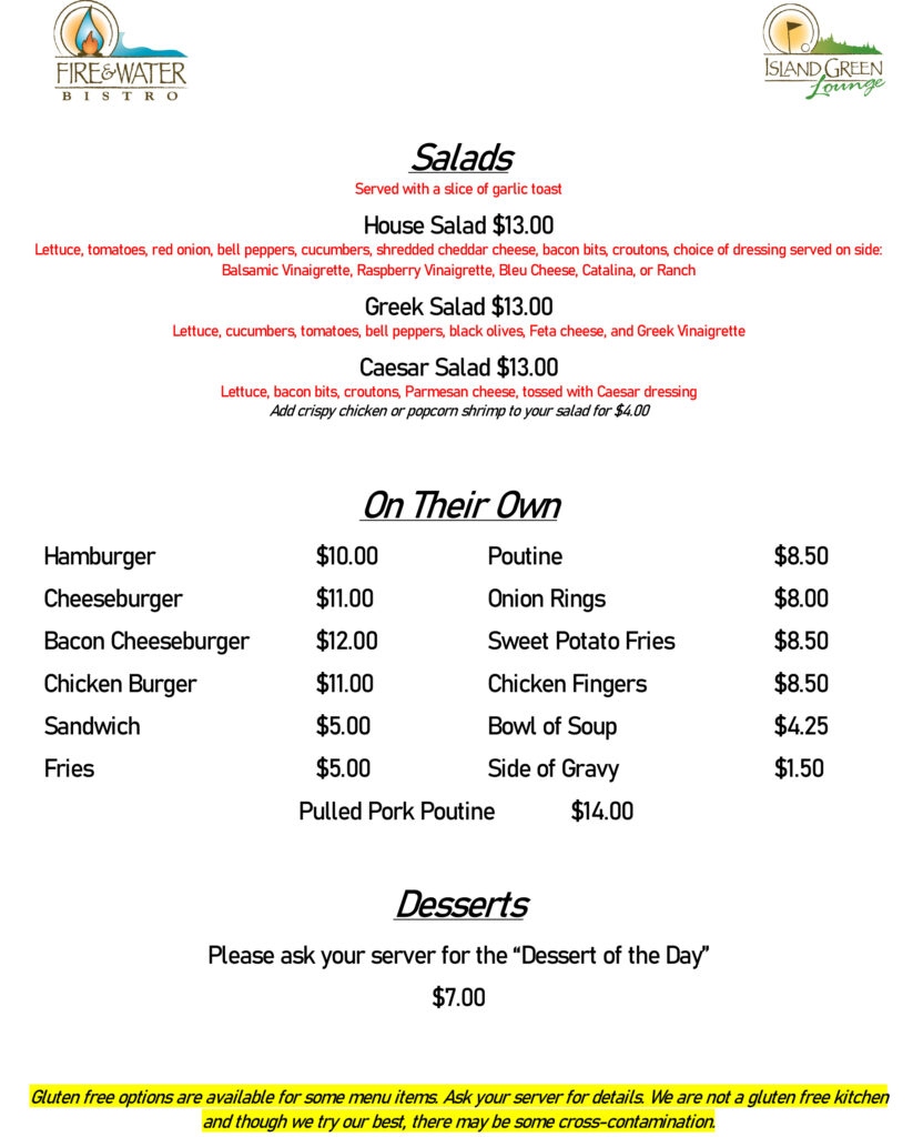 Dine Here. Game Here. – Buffalo Point Resort: Lake of the Woods Resorts ...